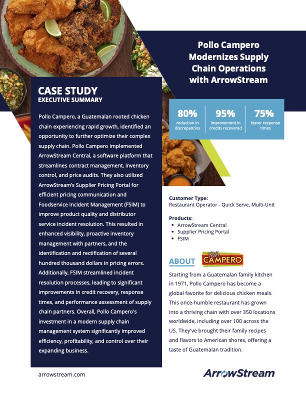 Pollo Campero Modernizes Supply Chain Operations